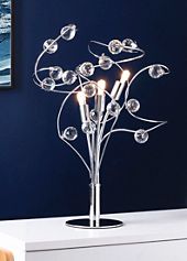 BHS Archie Glass Touch Lamp | Freemans