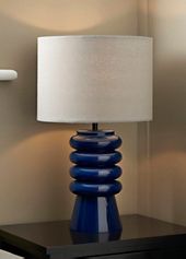 BHS Archie Glass Touch Lamp | Freemans