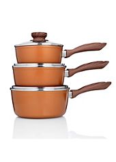 JML Copper Stone Frying Pans | Freemans