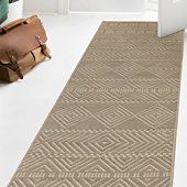 Likewise Rugs & Matting Victorian Tile Teal Runner | Freemans