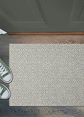 Likewise Rugs & Matting Stone Victorian Tile Runner | Freemans