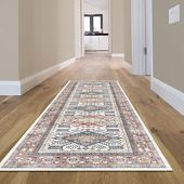 Likewise Rugs & Matting Blue Tile Runner | Freemans