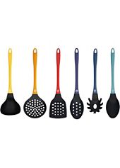 Masterchef 6 Piece Coloured Utensil Set with Holder | Freemans