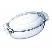 Pyrex Glass 4L Rectangular Dish with Lid | Freemans