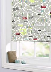 Sandown & Bourne Artisan Leaf Roller Blind | Freemans