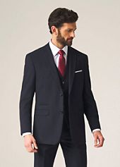 Skopes Madrid Navy Tailored Fit Suit Waistcoat | Freemans