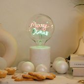 Steepletone LED Filament Text Light Bulb Man Cave | Freemans