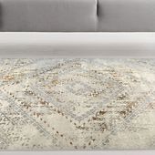 The Homemaker Rugs Collection Pure Jute Scalloped Rug | Freemans