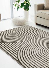 The Homemaker Rugs Collection Pure Jute Scalloped Rug | Freemans