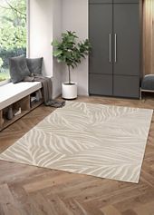 The Homemaker Rugs Collection Pure Jute Scalloped Rug | Freemans
