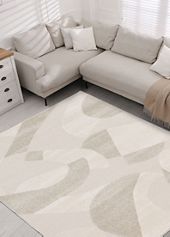The Homemaker Rugs Collection Pure Jute Scalloped Rug | Freemans