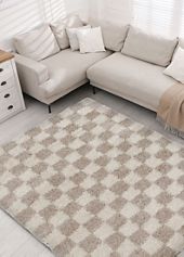 The Homemaker Rugs Collection Pure Jute Scalloped Rug | Freemans