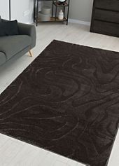 The Homemaker Rugs Collection Pure Jute Scalloped Rug | Freemans