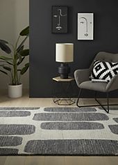 The Homemaker Rugs Collection Pure Jute Scalloped Rug | Freemans