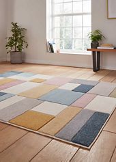 Think Rugs Spectrum Border Indoor/ Outdoor Rug | Freemans