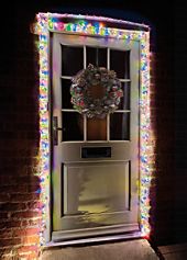 Three Kings Clustered LED Warm White Door Lights | Freemans