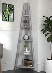 Tiva Grey Ladder TV Unit | Freemans