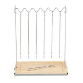 Tower Round Solid Silicone Air Fryer Tray With Divider | Freemans