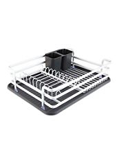 Tower Plastic Dish Rack with Cutlery | Freemans