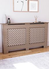 Vida Designs Oxford Extra Large Unfinished Radiator Cover | Freemans