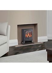 Warmlite 1.8KW Double Door Electric Stove Fire | Freemans
