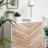 d-c-fix Sticky Back Plastic Walnut Block Self Adhesive Vinyl Wrap Film ...