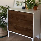 d-c-fix Sticky Back Plastic Walnut Block Self Adhesive Vinyl Wrap Film ...