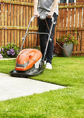 Flymo 360V EasiGlide Plus 1800W Hover Lawnmower Freemans