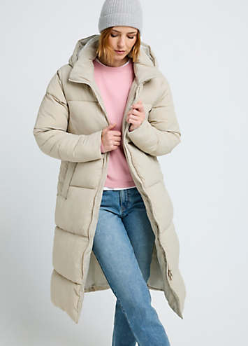 365 by Freemans Beige Puffer Coat | Freemans