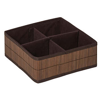 4 Section Draw Storage Organiser | Freemans