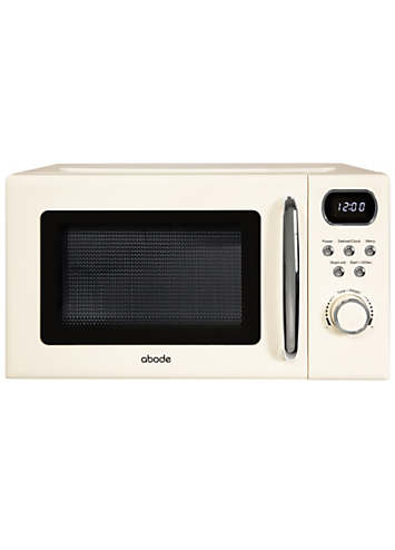Abode AMD2004C 20L Digital Microwave - Cream | Freemans