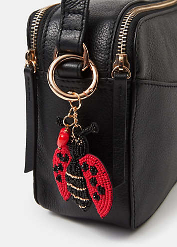 Accessorize Beaded Love Bug Bag Charm | Freemans