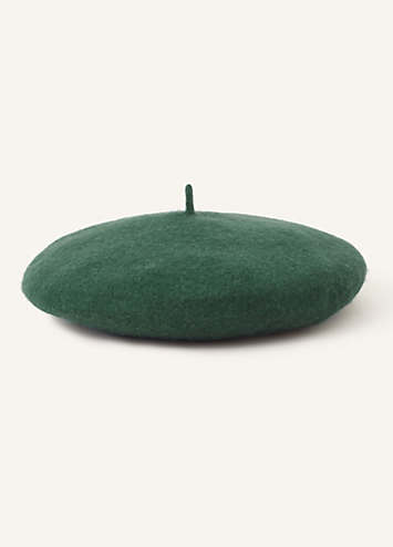 Accessorize Beret Hat in Pure Wool | Freemans