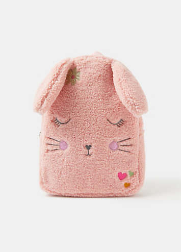 Accessorize Girls Borg Bunny Backpack | Freemans