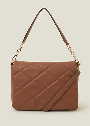 Accessorize Large Quilted Cross Body Bag | Freemans