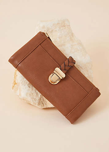 Accessorize Plait Push-Lock Purse | Freemans