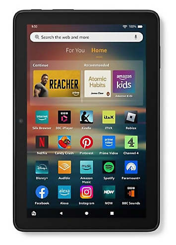 Amazon Fire HD 8 Inch Tablet (2024) - 64GB, Black | Freemans