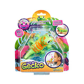 Animagic Lets Go Gecko - Green | Freemans