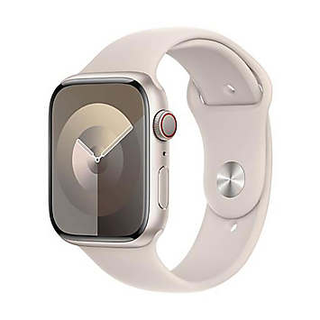 Apple Watch Series 9 GPS + Cellular 45mm Starlight Aluminium Case with ...