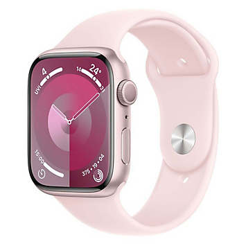Apple Watch Series 9 GPS 45mm Pink Aluminium Case with Light Pink Sport ...