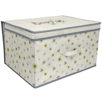 Bee & Daisy Jumbo Storage Chest | Freemans