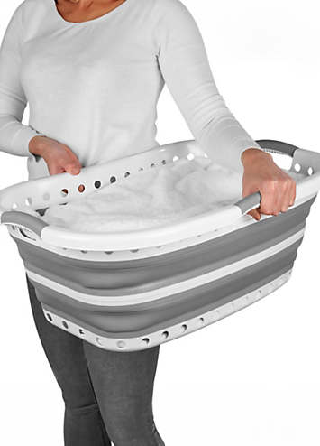 Beldray Collapsible Hip Hugger Laundry Basket | Freemans