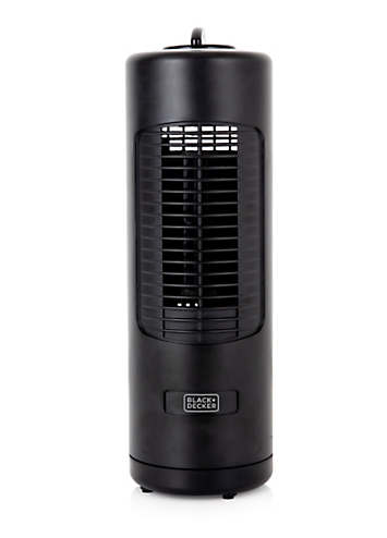 Black and Decker BXFT50003GB Low Noise Mini Tower Fan with 2 Speeds ...