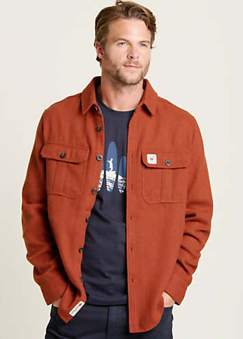 Brakeburn Rust Overshirt Jacket | Freemans