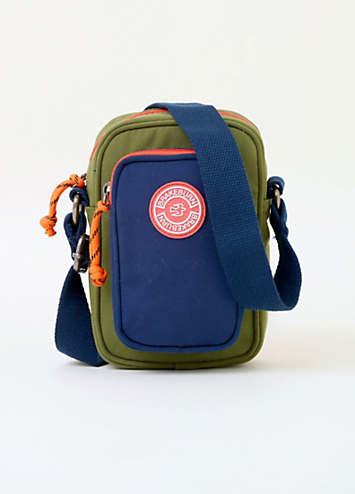 Brakeburn Small Pouch Crossbody Bag - Khaki | Freemans