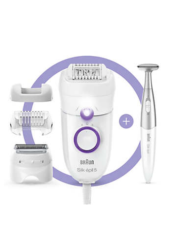 Braun Silk-epil 5-825 Power, Epilator for Beginners for Gentle Hair ...