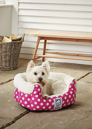 Bunty Pink Deep Dream, Machine Washable Dog Bed | Freemans