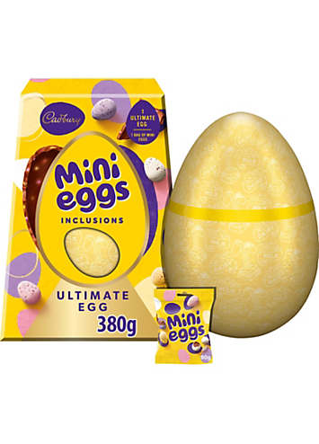Cadbury Mini Eggs Ultimate Inclusion Egg 380g | Freemans