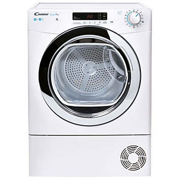 Candy Smart Pro 9KG Condenser Tumble Dryer CSOE C9DCG-80 - White | Freemans
