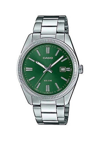 Casio Classic Collection Analogue Green Unisex Watch | Freemans